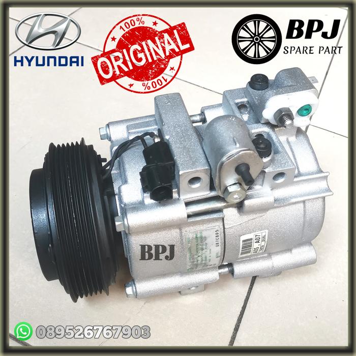 Jual Compressor Kompresor AC Hyundai H1 Starex BENSIN 2012 2013 2014 ...