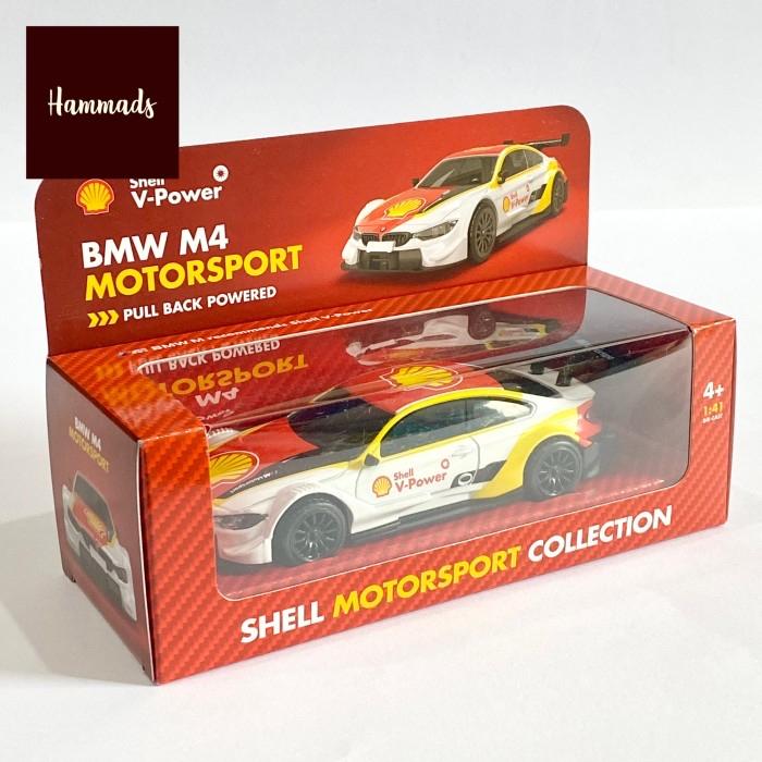 Jual SHELL x BURAGO DIECAST MINIATURE 1/41 BMW M4 MOTORSPORT - Kab ...