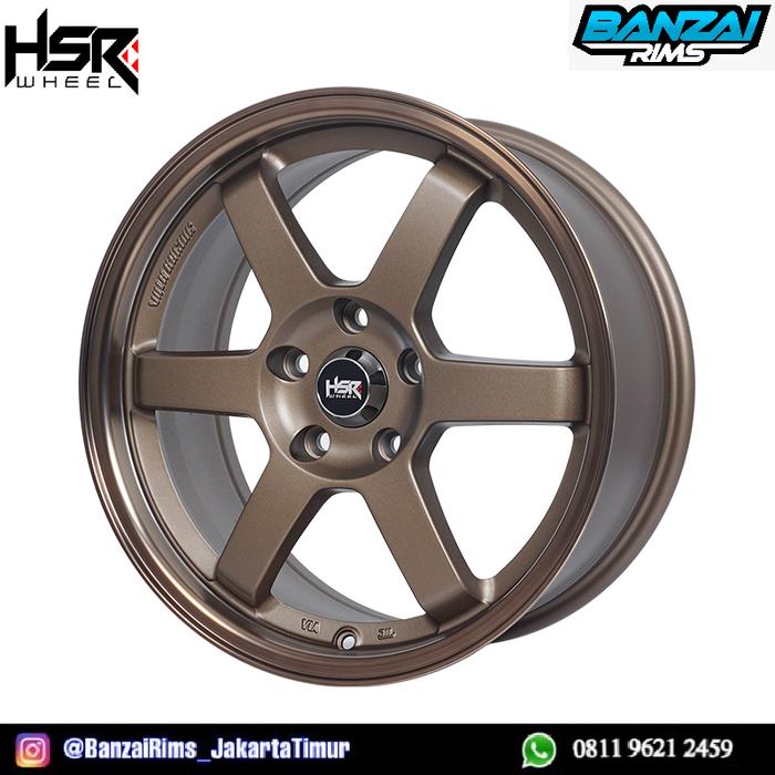 Jual Velg Racing Honda Civic Xpander Hyundai Creta HSR TOKYO Ring 17 ...