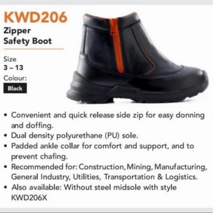 Jual SEPATU SAFETY KING BY HONEYWELL TYPE KWD 206X ORIGINALKING ...