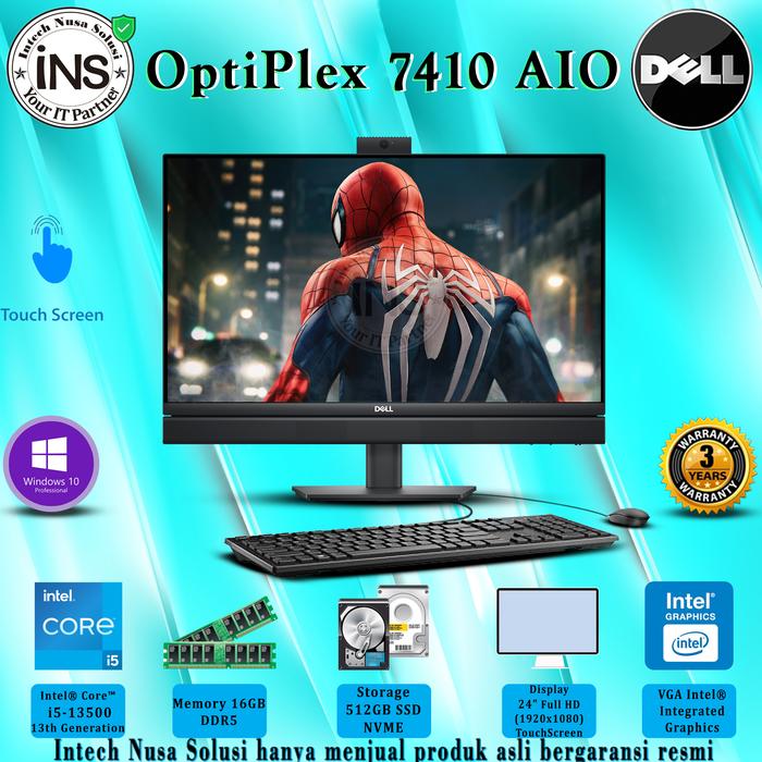Jual PC Dell OptiPlex 7410 AIO Touch i5-13500 16GB 512GB SSD WIN11PRO ...