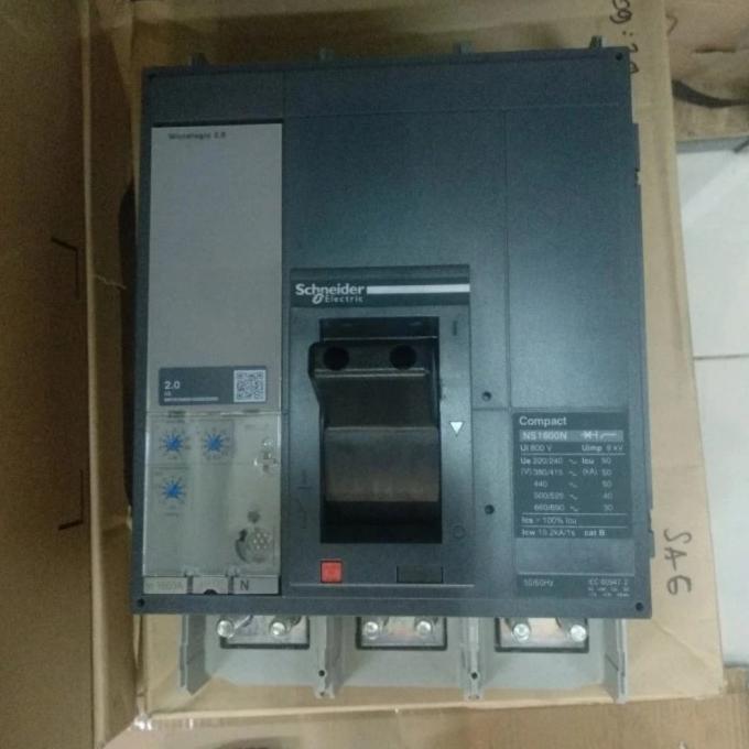 Jual Mccb Schneider Compact Ns1600N 50Ka (33482) Manual Operated ...