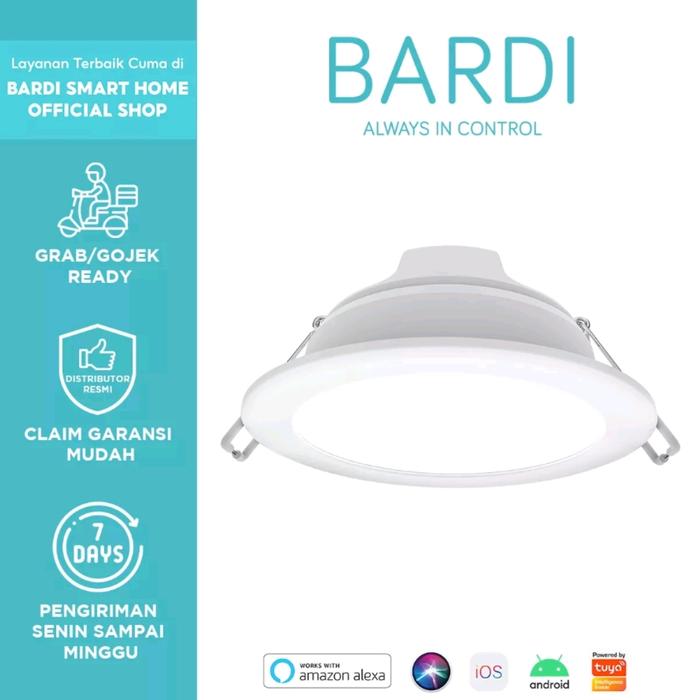 Jual BARDI Smart Beacon Panel Downlight 8W RGBWW - Kota Manado - Nie ...