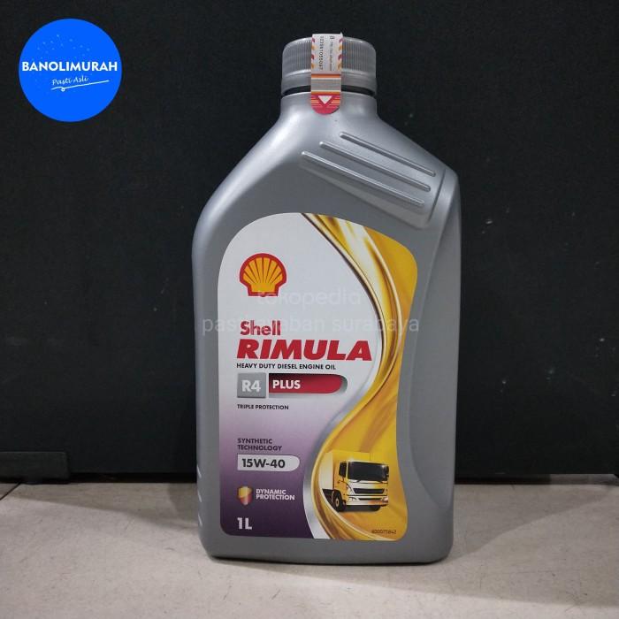 Jual Oli Shell Rimula R4 Plus 15W40 Liter - Kota Surabaya ...