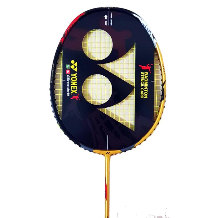 Jual Cetakan Raket / Logo Raket / Stencil Card Badminton - Art Karton ...