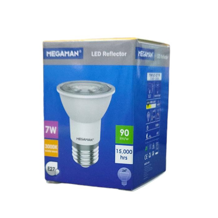 Promo Lampu LED Reflector E27 7 Watt 3000K Kuning Megaman - Kota ...