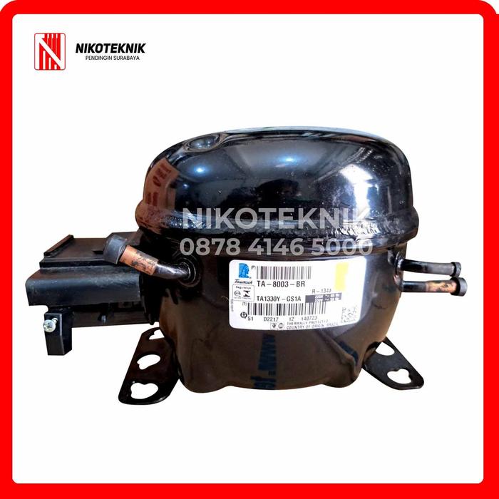 Jual Compresor Tecumseh TA1330Y - Kompresor Kulkas 1 Pintu R134a - Kota Surabaya - Nikoteknik ...