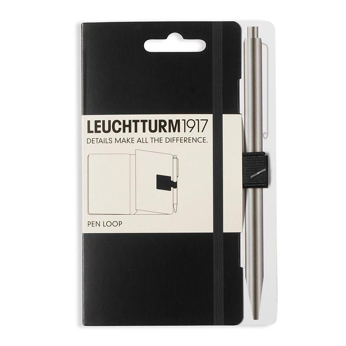 Jual LEUCHTTURM 1917 Smart Notebook Pen Loop/ Pulpen - Black - Jakarta ...