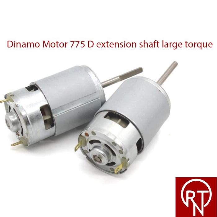 Jual Dinamo Motor 775 D extension shaft large torque (775FX) - Kota ...