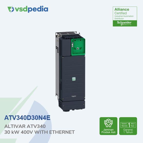 Jual Schneider 30Kw 40Hp 400V With Ether Atv340D30N4E Pengganti ...