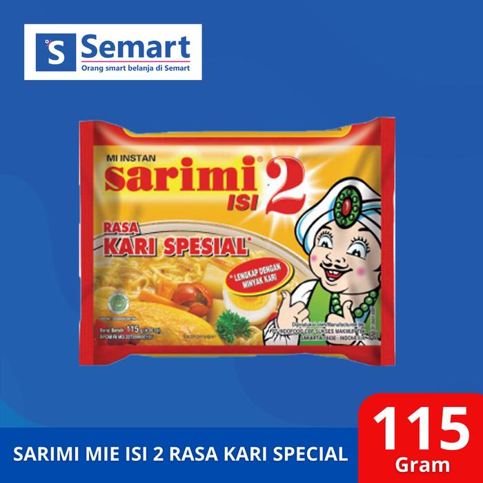 Jual SEMART - SARIMI Mie Isi 2 Mie Instan Mie Kuah Rasa Kari Special 115g - Kota Jambi - SEMART ...