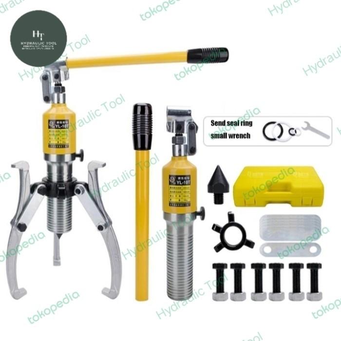 Jual Integral Hydraulic Gear Puller Treaker Bearing 20 Ton YL-20 ...