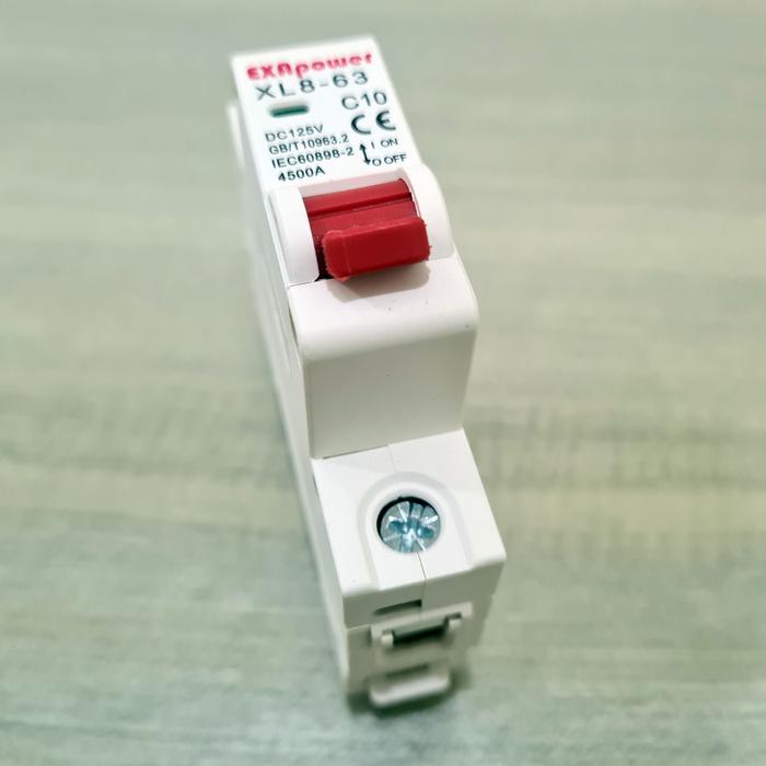 Jual MCB DC 125V 1P 10A 20A 32A 40A 50A 63A 1 Pole Circuit Breaker PV ...