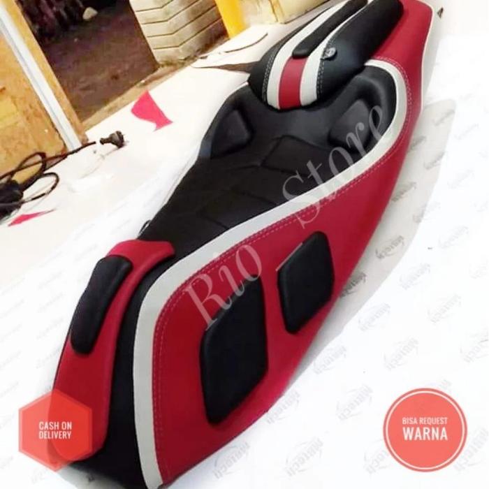 Jual Cover Kulit Jok Custom Modifikasi Vario Mio Nex Beat Model ...