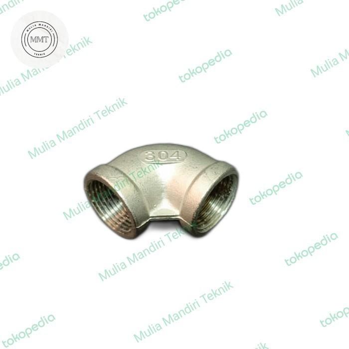 Jual ELBOW 3" INCH STAINLESS SUS304 DRAT LUAR DAN DALAM - Jakarta Barat ...