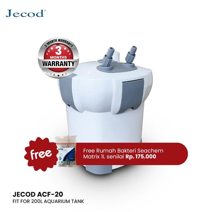 Jual Jecod ACF 20 for 200L Canister Filter Aquascape/Aquarium/Marine - Jakarta Utara - Ings ...