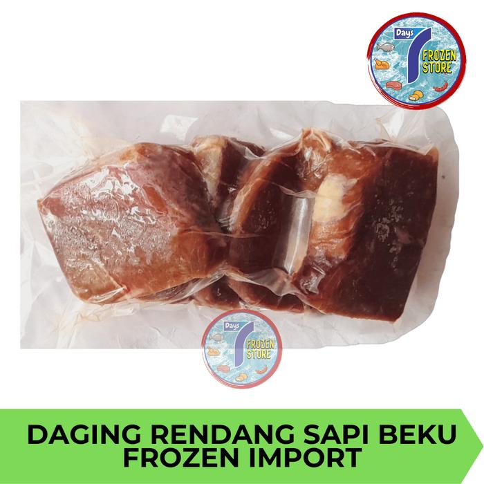 Jual Daging Rendang Sapi Beku Import kemasan 1 kg - 1 kg - Jakarta ...