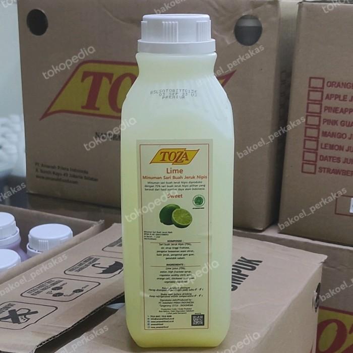 Jual Jus buah lime unsweet TOZA 1 Liter - Jakarta Barat - bakoel ...