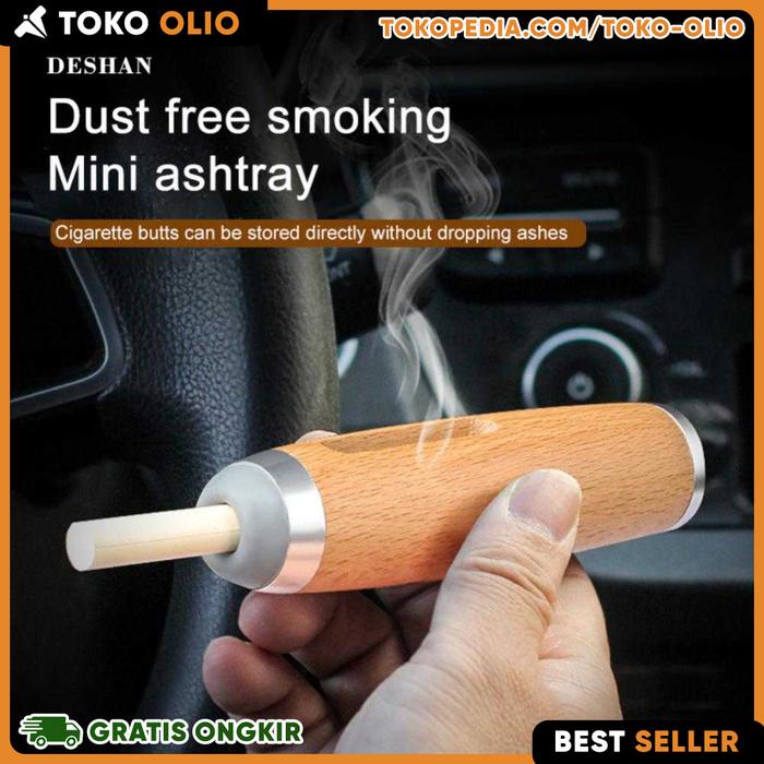 Promo Asbak Tempat Abu Rokok Portable Pipe Smoking Ashtray Dust Free ...