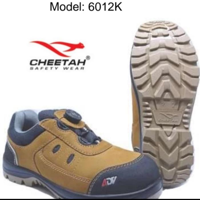 Jual SEPATU SAFETY CHEETAH TYPE 6012 ORIGINAL SAFETY SHOES CHEETAH 6012 ...