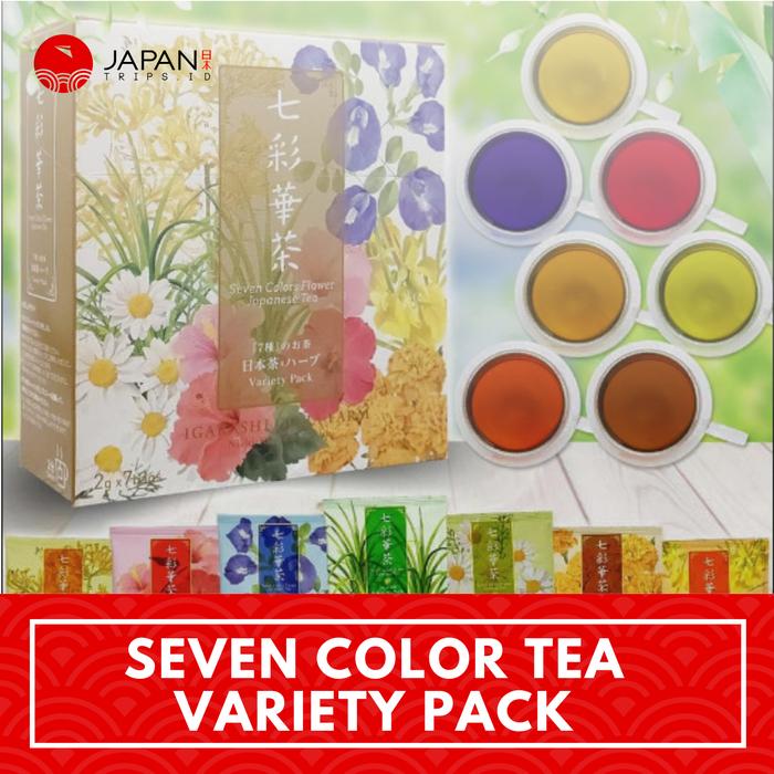 Jual Seven Color Tea Variety Pack | Teh Herbal Jepang - Kota Tangerang ...