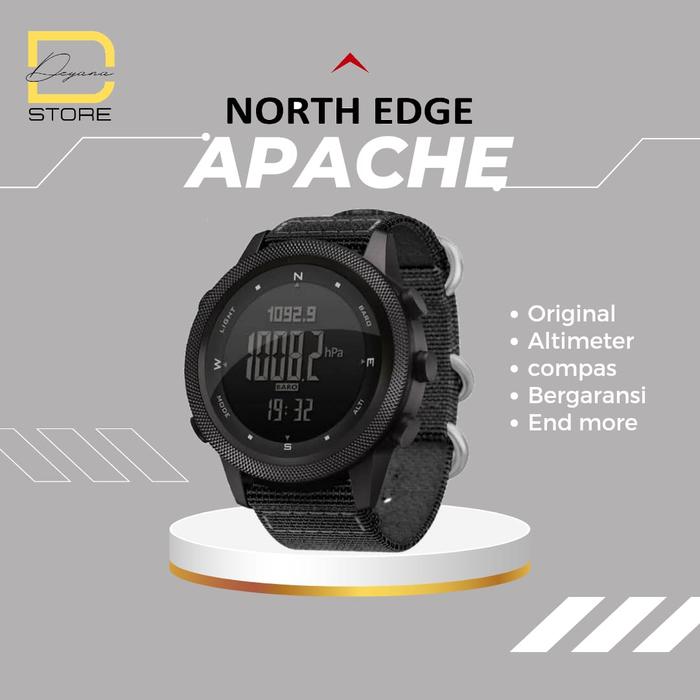 Jual North Edge APACHE-46 pedometer barometer original - Jakarta Selatan - Deyana_store | Tokopedia