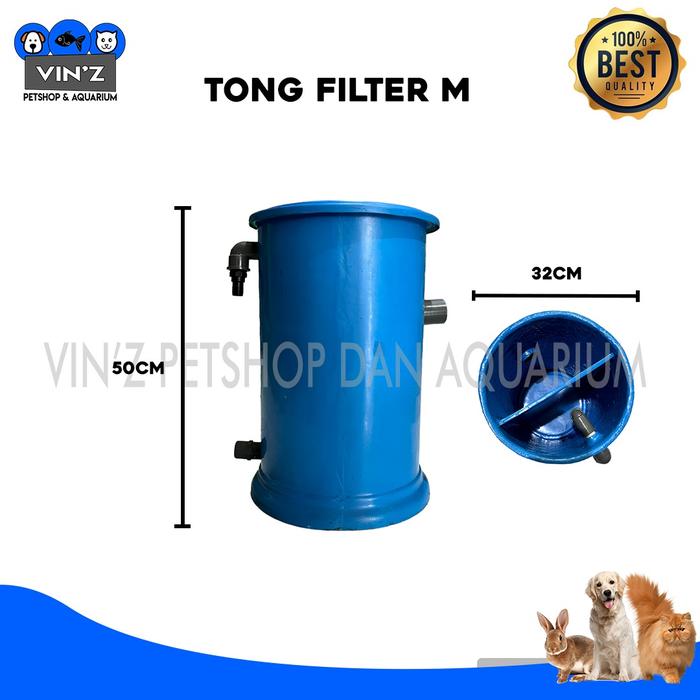 Jual Filter Tong Media Filter Penjernih Air Kolam Koi Fiber Chamber ...