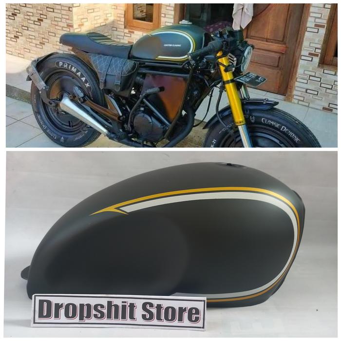 Jual Tangki Cat motor custom japstyle triumph bobber bratstyle ...