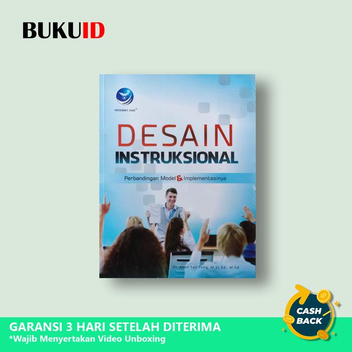 Promo Buku Desain Instruksional, Perbandingan Model Dan Implementasinya ...