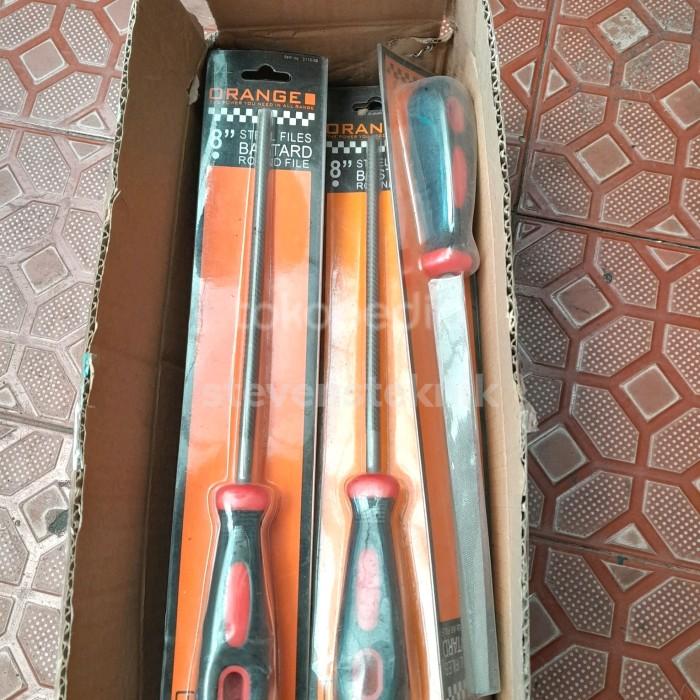 Jual kikir bulat orange 8 inch - Jakarta Barat - samuderateknik | Tokopedia
