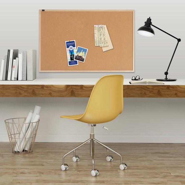 Jual Quartet Natural Cork Surface Bulletin Display Board Oak Frame ...