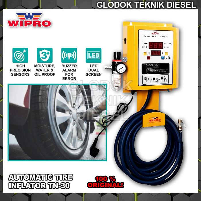 Jual Wipro Automatic Tire Inflator TN-30 Pompa Angin Ban Otomatis TN30 ...