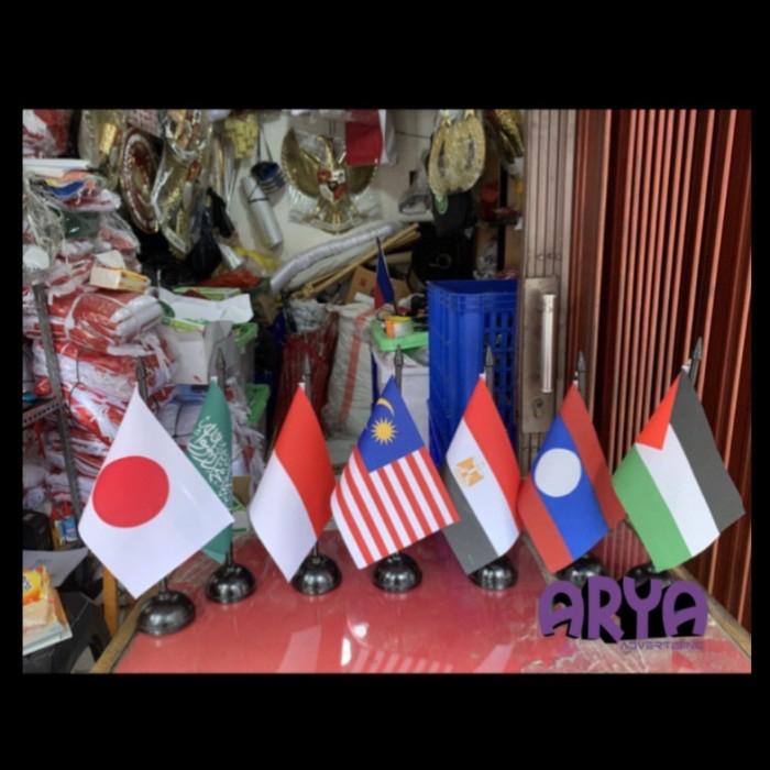 Jual Bendera negara meja+tiang kayu - Jakarta Pusat - Arya Advertising ...