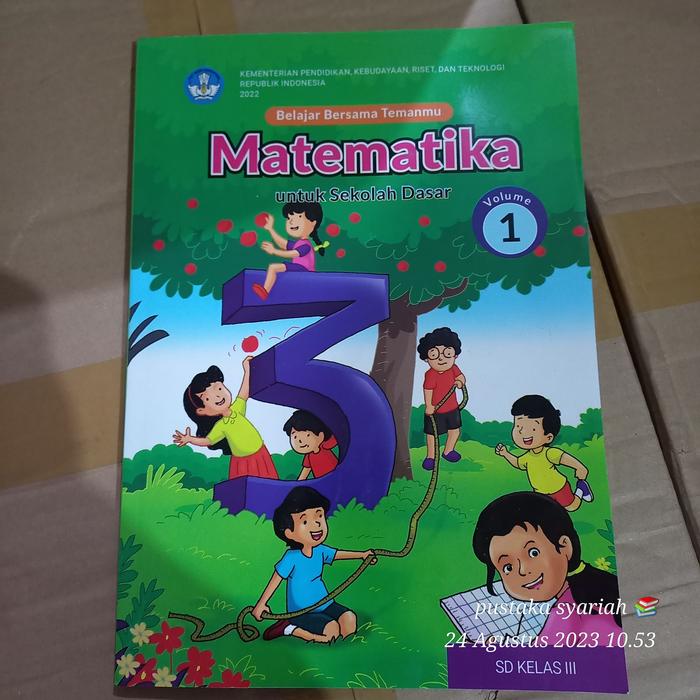 Jual buku siswa matematika kelas 3 sd kurmer k21 vol 1 - Kota Surabaya - pustaka syariah | Tokopedia