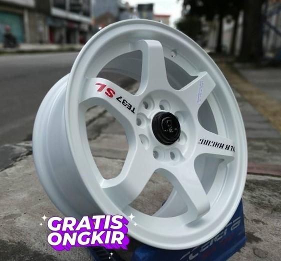 Jual velg racing agya velg TE37 ring 15 pcd 4x100 4x114,3 toko velg ...