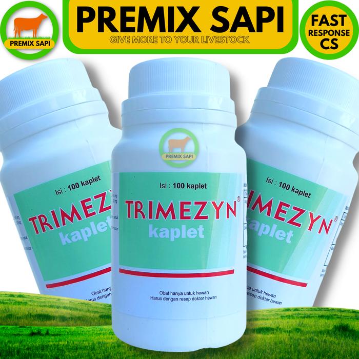 Jual TRIMEZYN KAPLET 100 KAPSUL - Obat Pilek Ngorok Pulorum Ayam ...