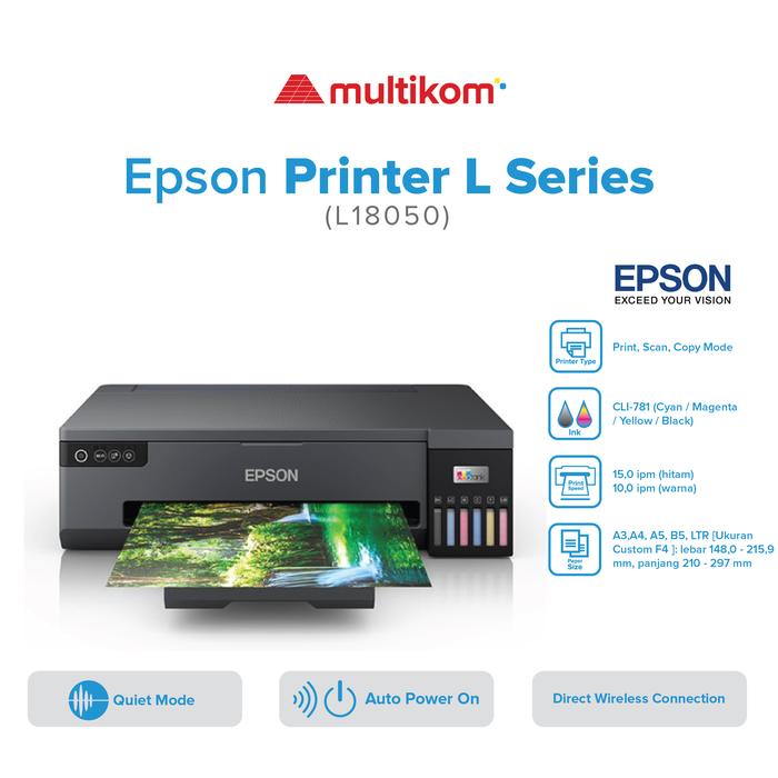 Promo Epson EcoTank L18050 InkTank Photo Wireless A3 Printer Cicil 0% ...