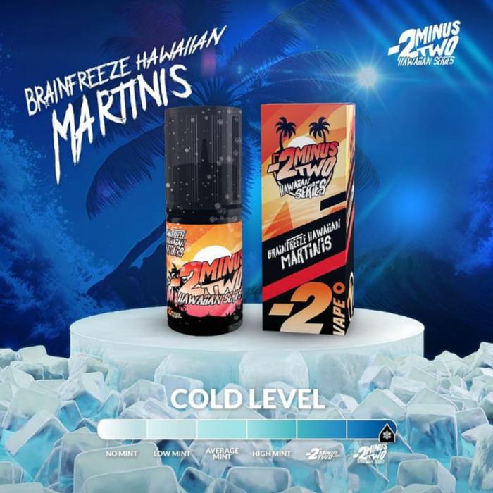 Jual Minus Two Brain Freeze Hawaiian Martinis Salt Nic 30ML - Liquid ...
