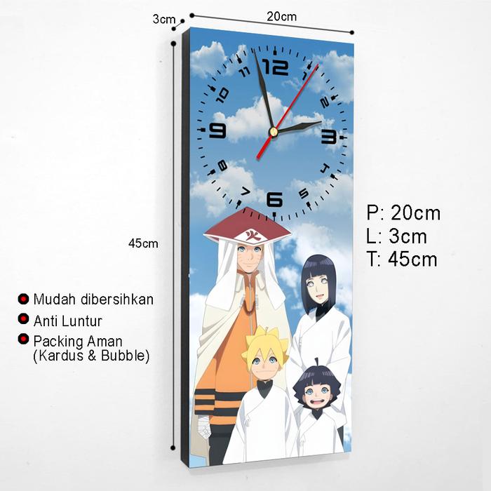 Jual Jam Dinding Naruto Hokage Karakter Boruto - Boruto - Kota Bogor ...