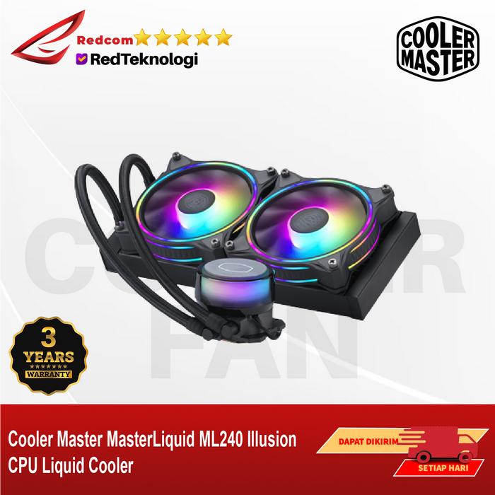 Jual Cooler Master MasterLiquid ML240 Illusion CPU Liquid Cooler - Jakarta Barat - chandut ...