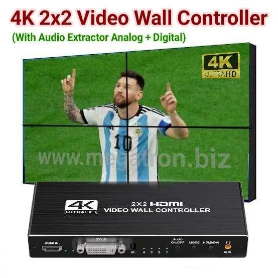 Jual 2x2 HDMI Video Wall Controller (Menggabungkan 4 TV menjadi 1 ...