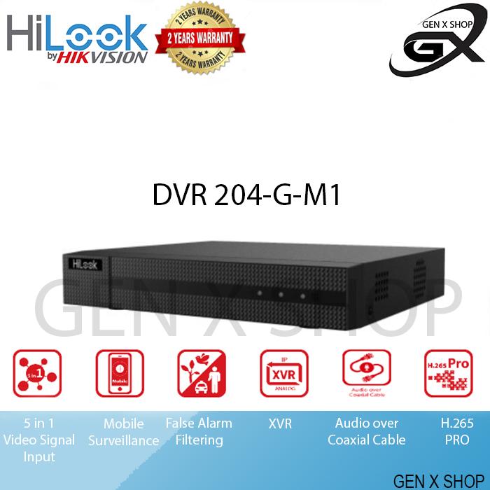 Jual DVR 2MP HiLook 4 Channel Hikvision DVR-204G-M1 Audio Series - Jakarta Barat - GEN X SHOP ...