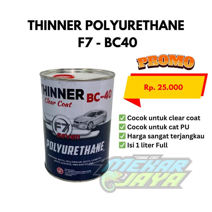 Jual Thinner PU (Polyurethane) F7 - Kab. Banyumas - tokocatmekarjaya ...