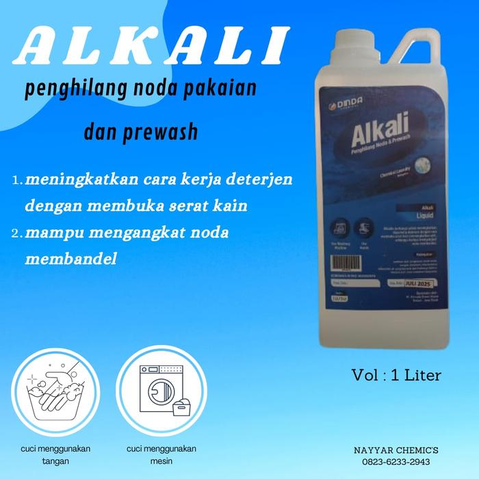 Jual Anti Noda Pakaian Alkali Dinda Chemical Kemasan 1 liter - Kota ...