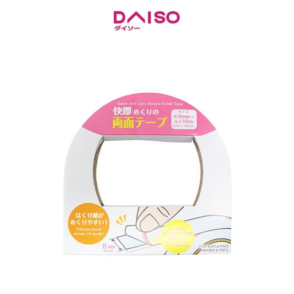 Jual Daiso Quick and Easy Double Sided Tape 8mmx15m - Jakarta Pusat ...