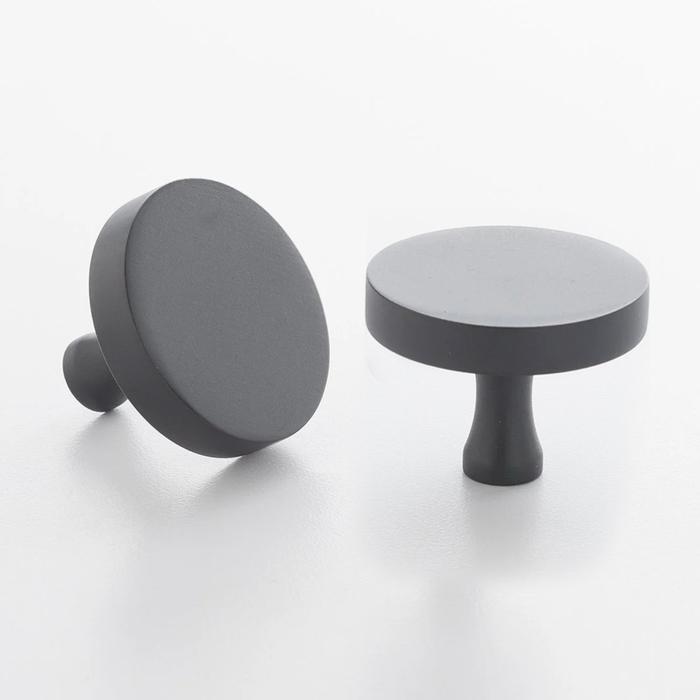 Jual Tarikan emas dan hitam bulat pipih pencil gold knob black pull ...