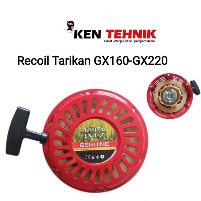 Jual Recoil Tarikan Stater Mesin Bensin Gx160 Gx200 KD - Kab. Tangerang - KEN TEHNIK | Tokopedia