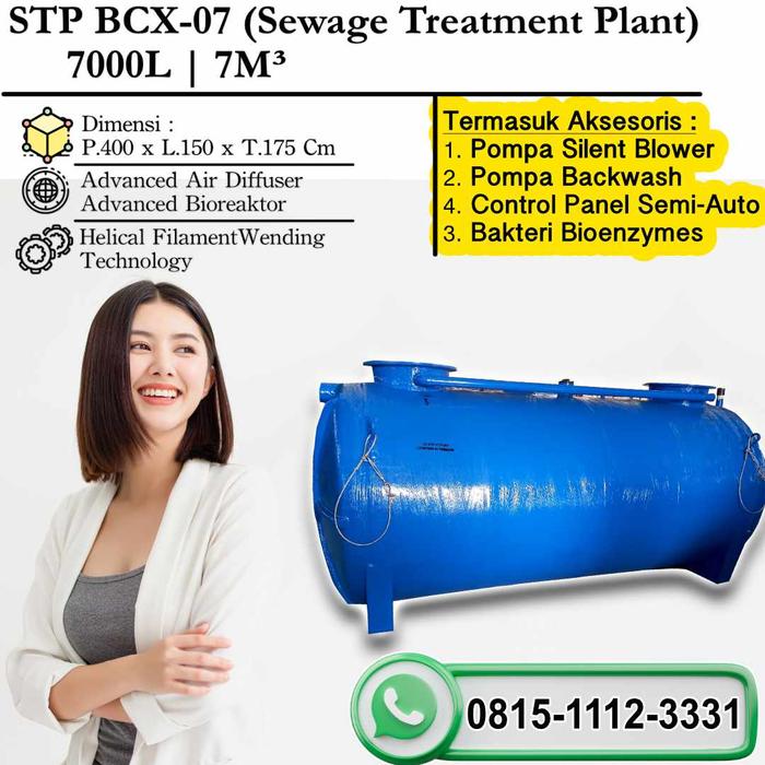 Jual STP IPAL BIOFIL BIOTANK 7000 Ltr 7M3 / BIOTECH - Kab. Tangerang ...