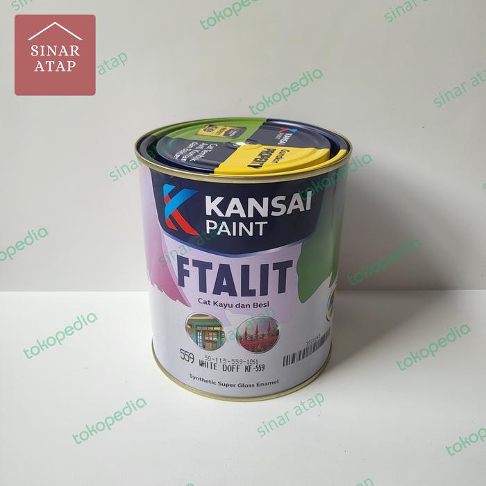 Jual FTALIT WHITE DOFF/ PUTIH DOFF 1 KG - Kota Tangerang - sinar atap ...