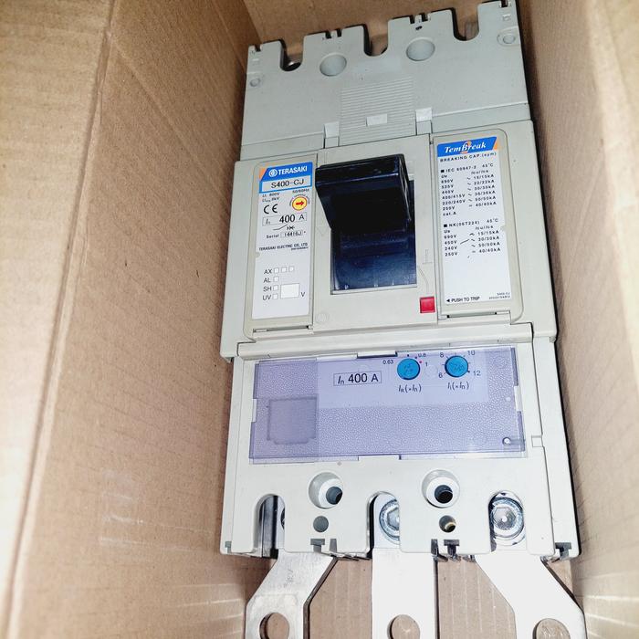 Jual MCCB TERASAKI S400CJ 400A 3P 36kA TERASAKI - Jakarta Pusat - INDO KARYA PANEL | Tokopedia